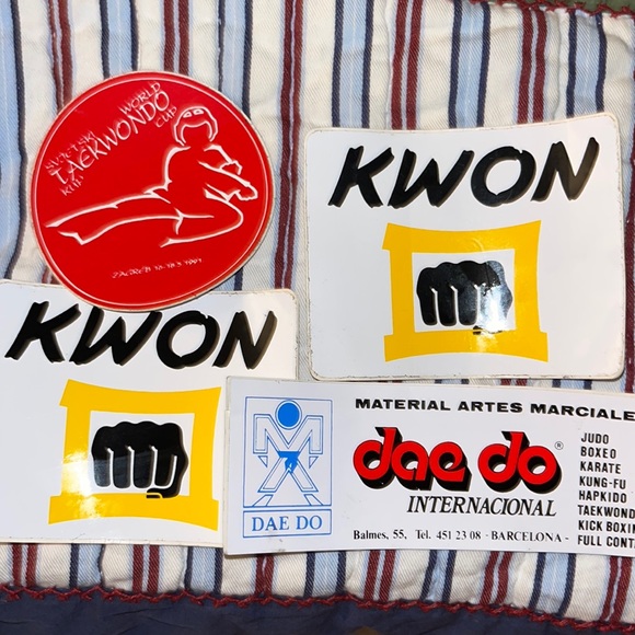 Vintage | Wall Decor | 8s90s Martial Arts Sticker Bundle | Poshmark